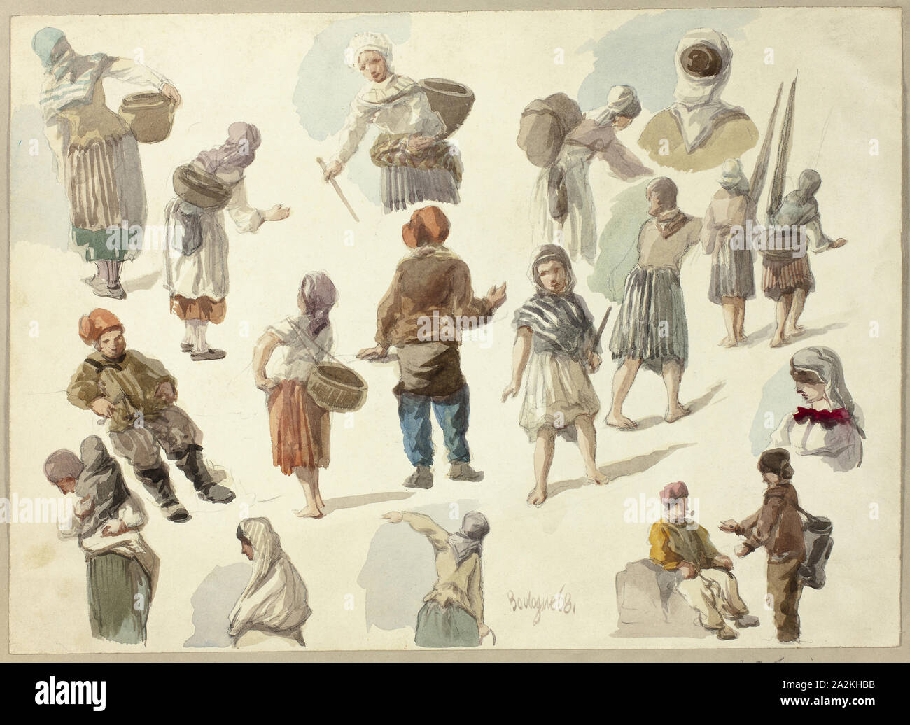 English peasants hi-res stock photography and images - Alamy