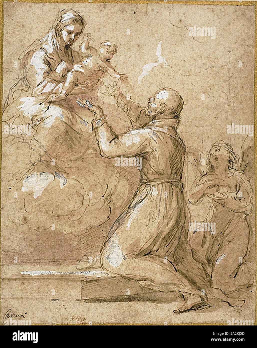 Virgin and Child Appearing to Saint Cajetan of Thiene, 1681/82 ...