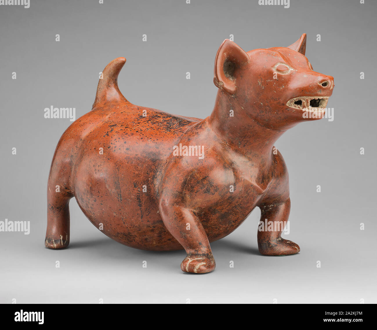 Figure of a Dog, A.D. 1/200, Colima, Colima, Mexico, Colima, Ceramic ...