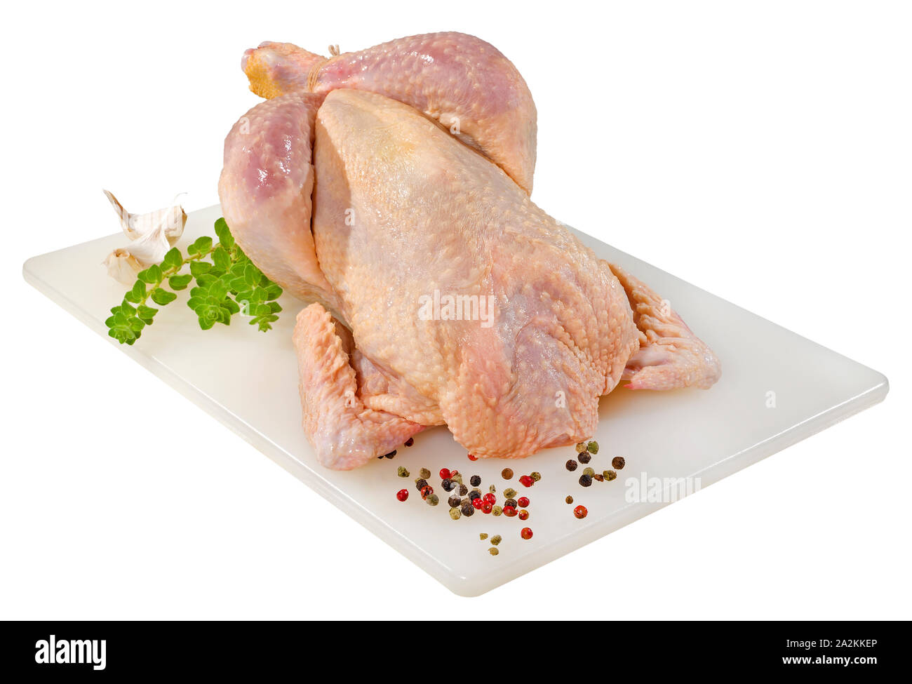 Fresh chicken with spices Stock Photo - Alamy