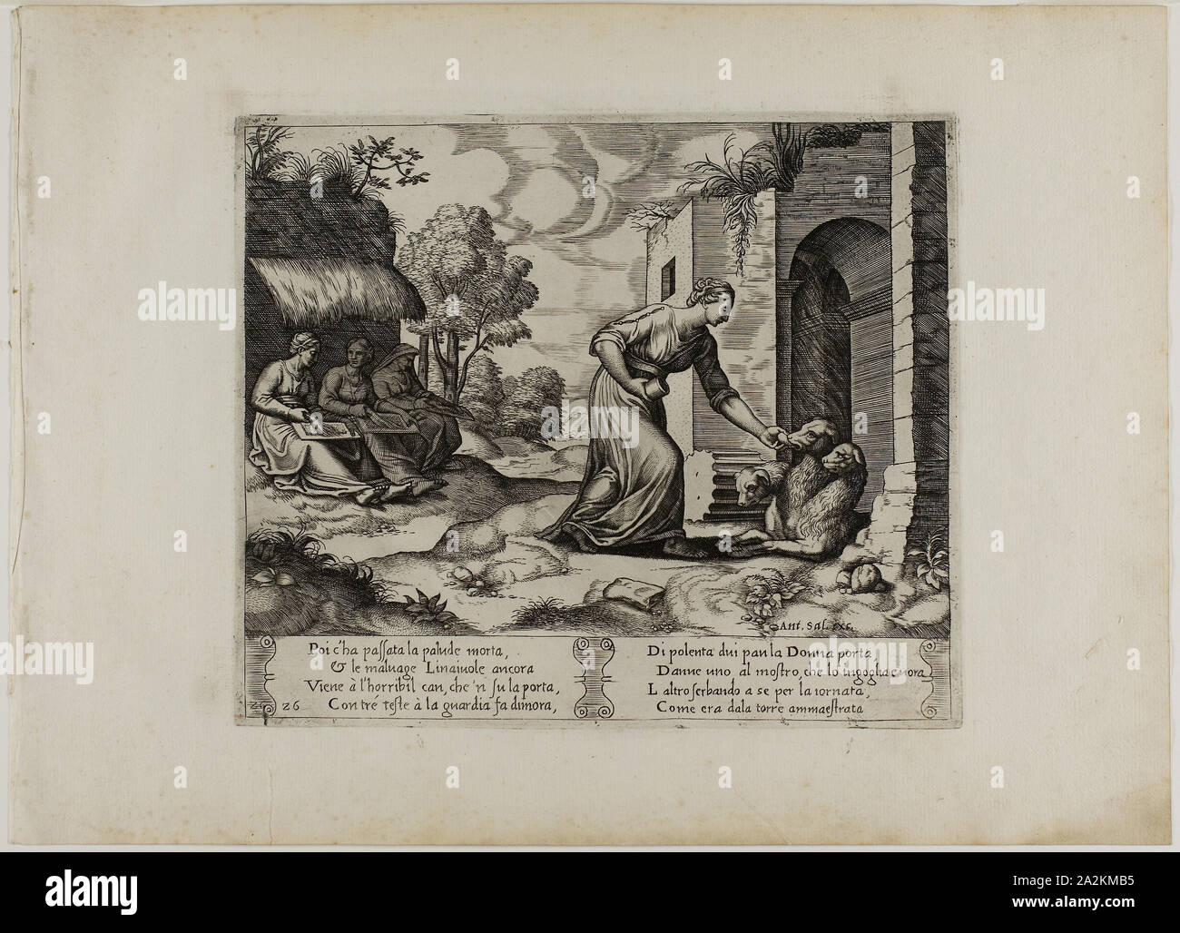 Psyche Enters the Underworld, 1530/40, Master of the Die (Italian ...