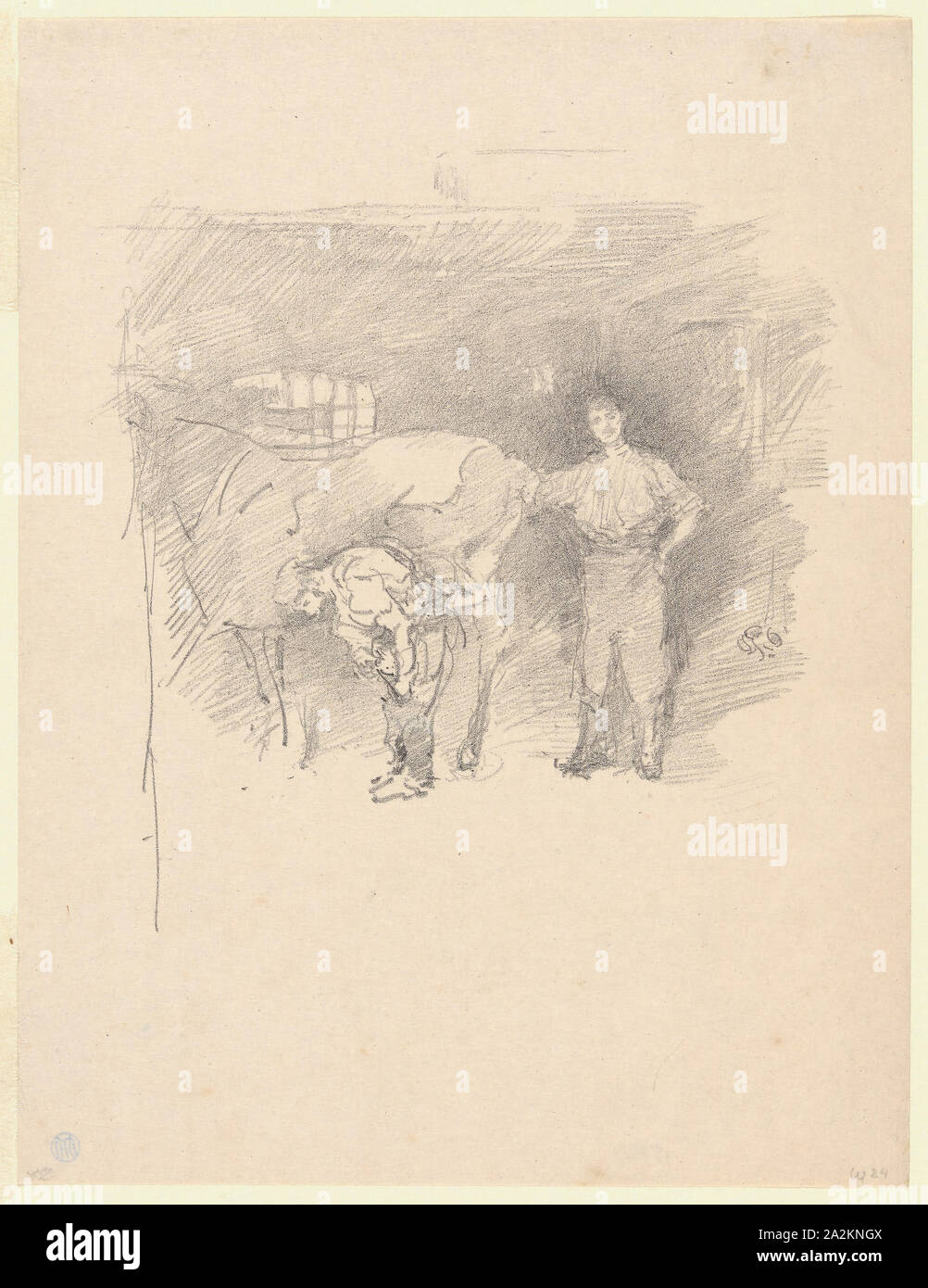 The Farriers, 1888, James McNeill Whistler, American, 1834-1903, United ...