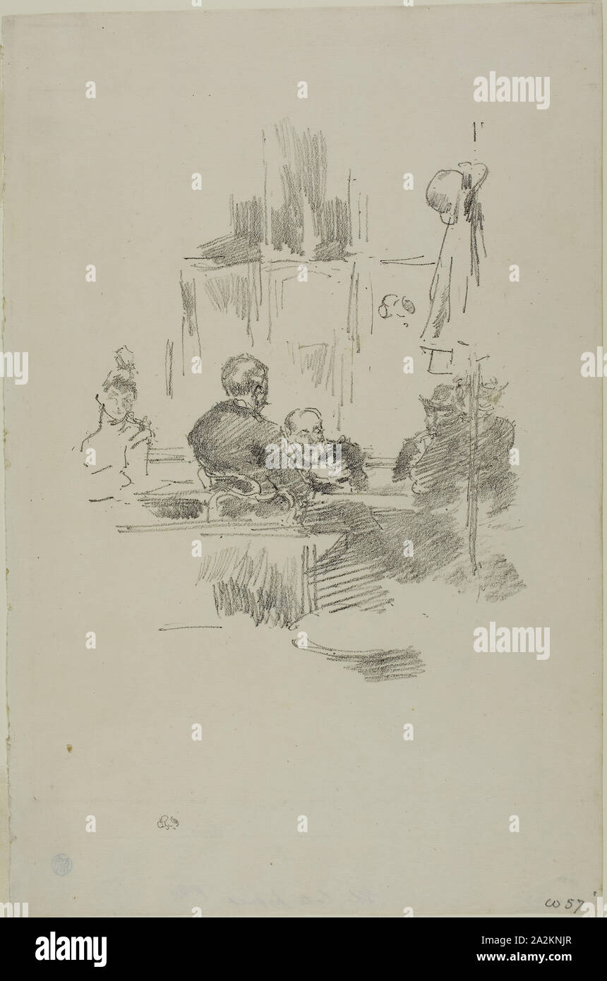 Late Picquet, 1894, James McNeill Whistler, American, 1834-1903, United ...
