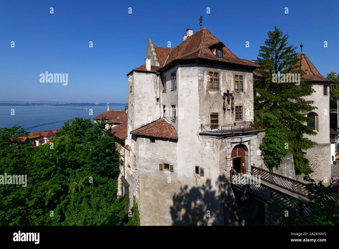 Old Castle (Meersburg Castle, Old Castle) in Meersburg on Lake ...