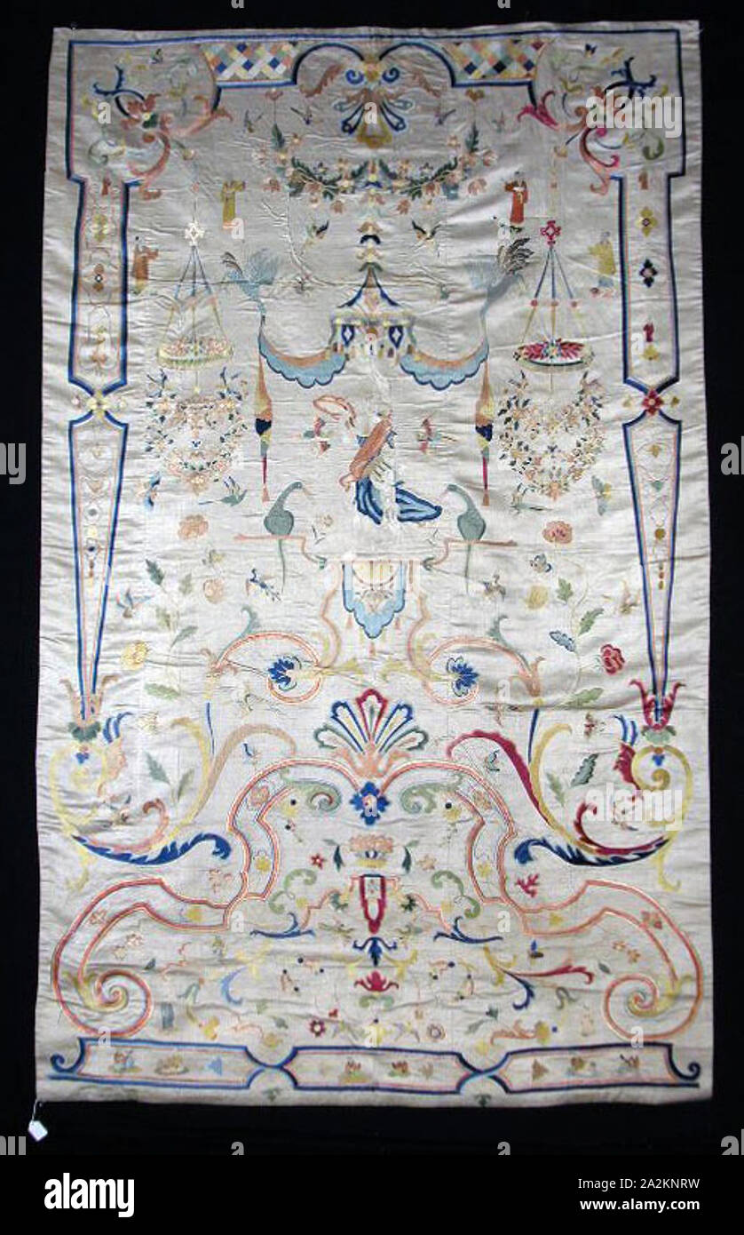 Hanging (Furnishing Fabric), Ming (1368–1644)/ Qing dynasty (1644–1911 ...