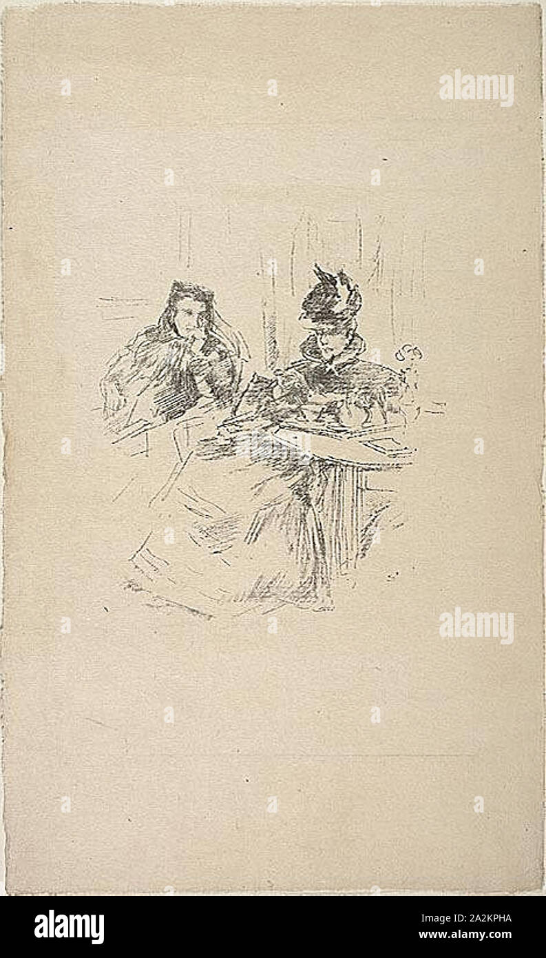 Afternoon Tea, 1897, James McNeill Whistler, American, 1834-1903 ...