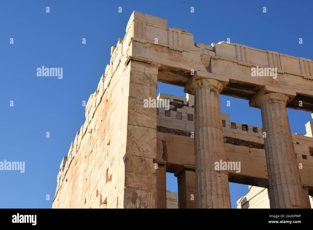 Acropolis of Athens temple in Athens in Greece Stock Photo - Alamy