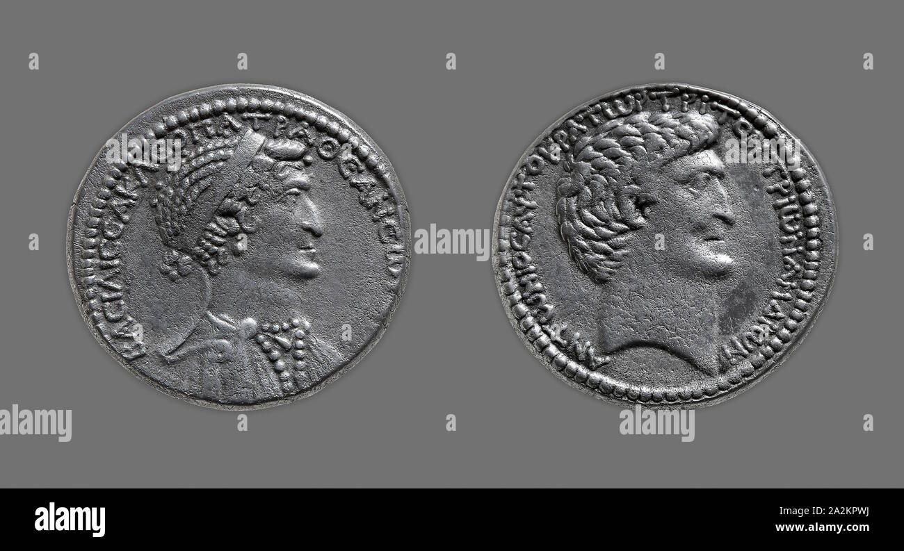 Antony cleopatra coin hi-res stock photography and images - Alamy