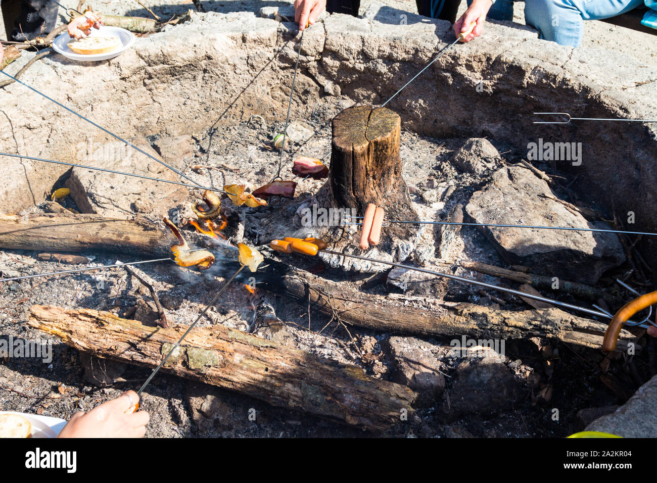 Smouldering wood hi-res stock photography and images - Alamy