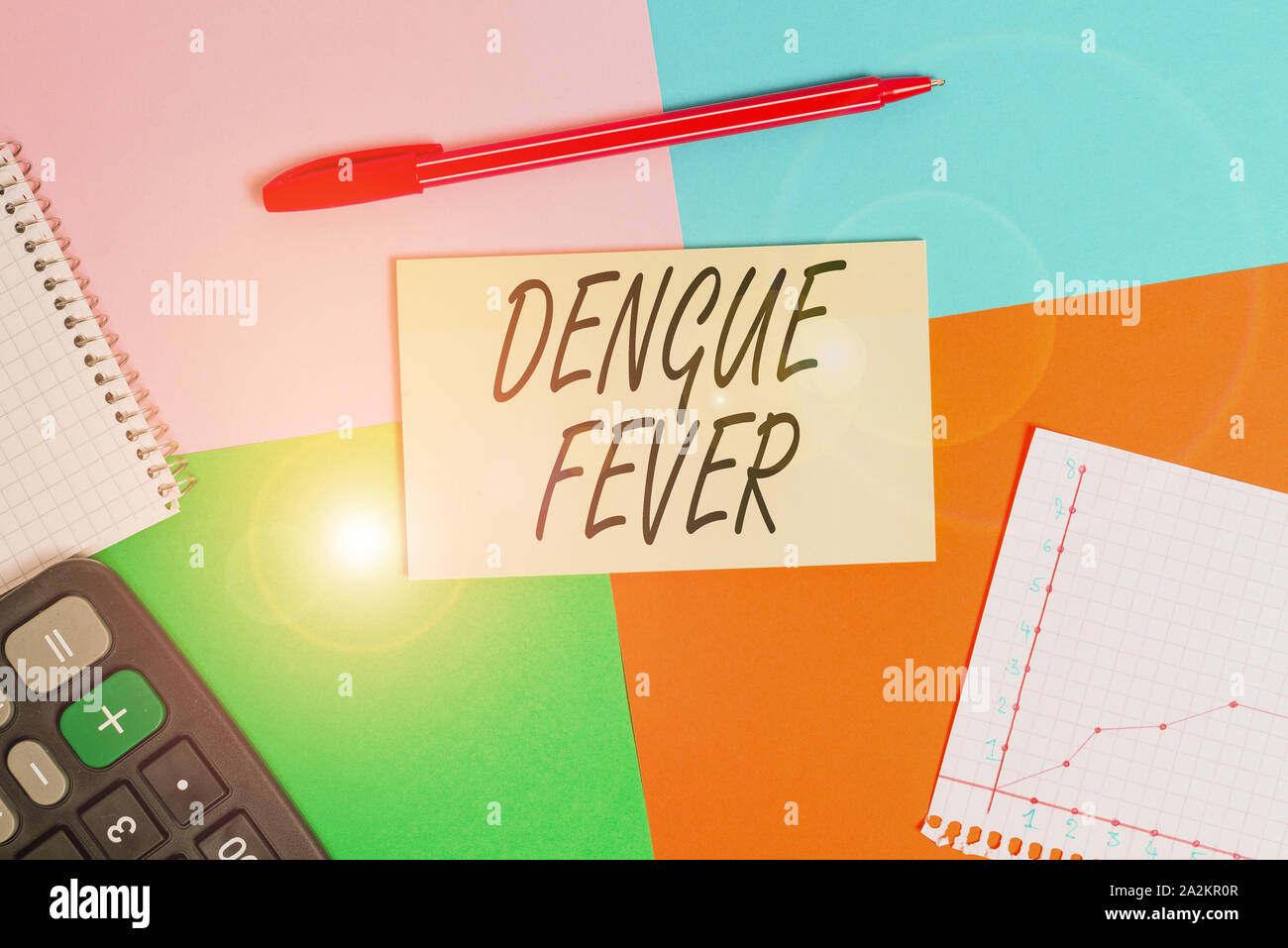 Handwriting text Dengue Fever. Conceptual photo infectious disease ...