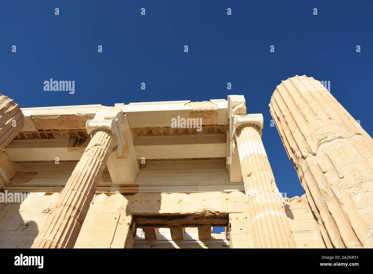 Acropolis of Athens temple in Athens in Greece Stock Photo - Alamy