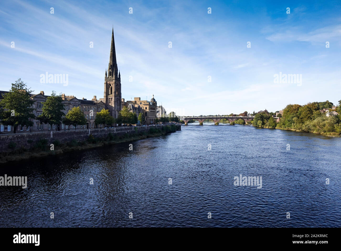Perth scotland city centre hi-res stock photography and images - Alamy