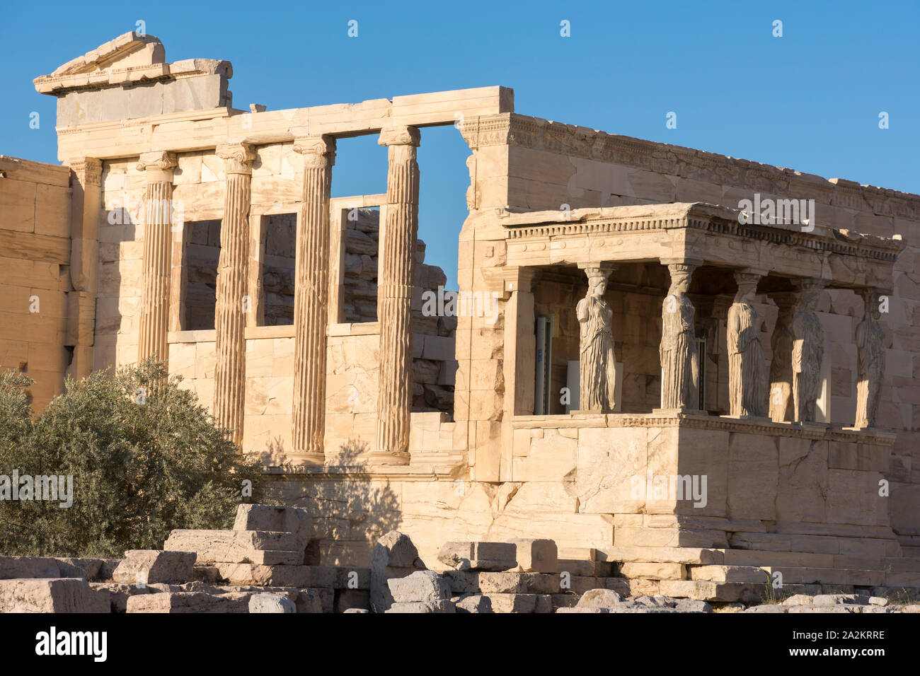 Acropolis of Athens temple in Athens in Greece Stock Photo - Alamy