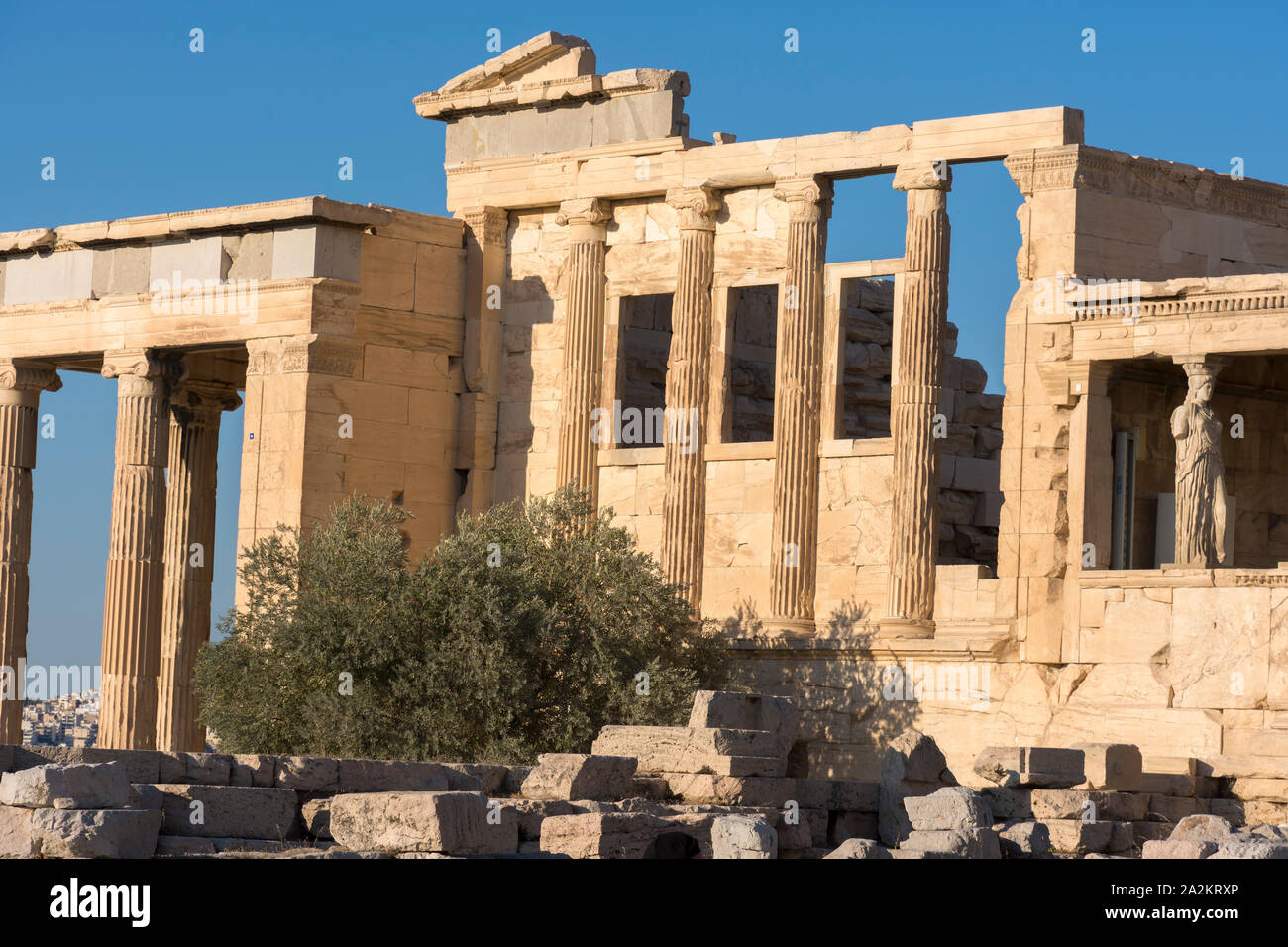 Acropolis of Athens temple in Athens in Greece Stock Photo - Alamy