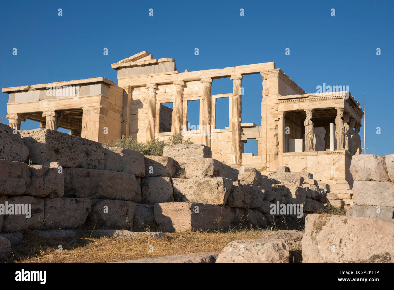 Acropolis of Athens temple in Athens in Greece Stock Photo - Alamy