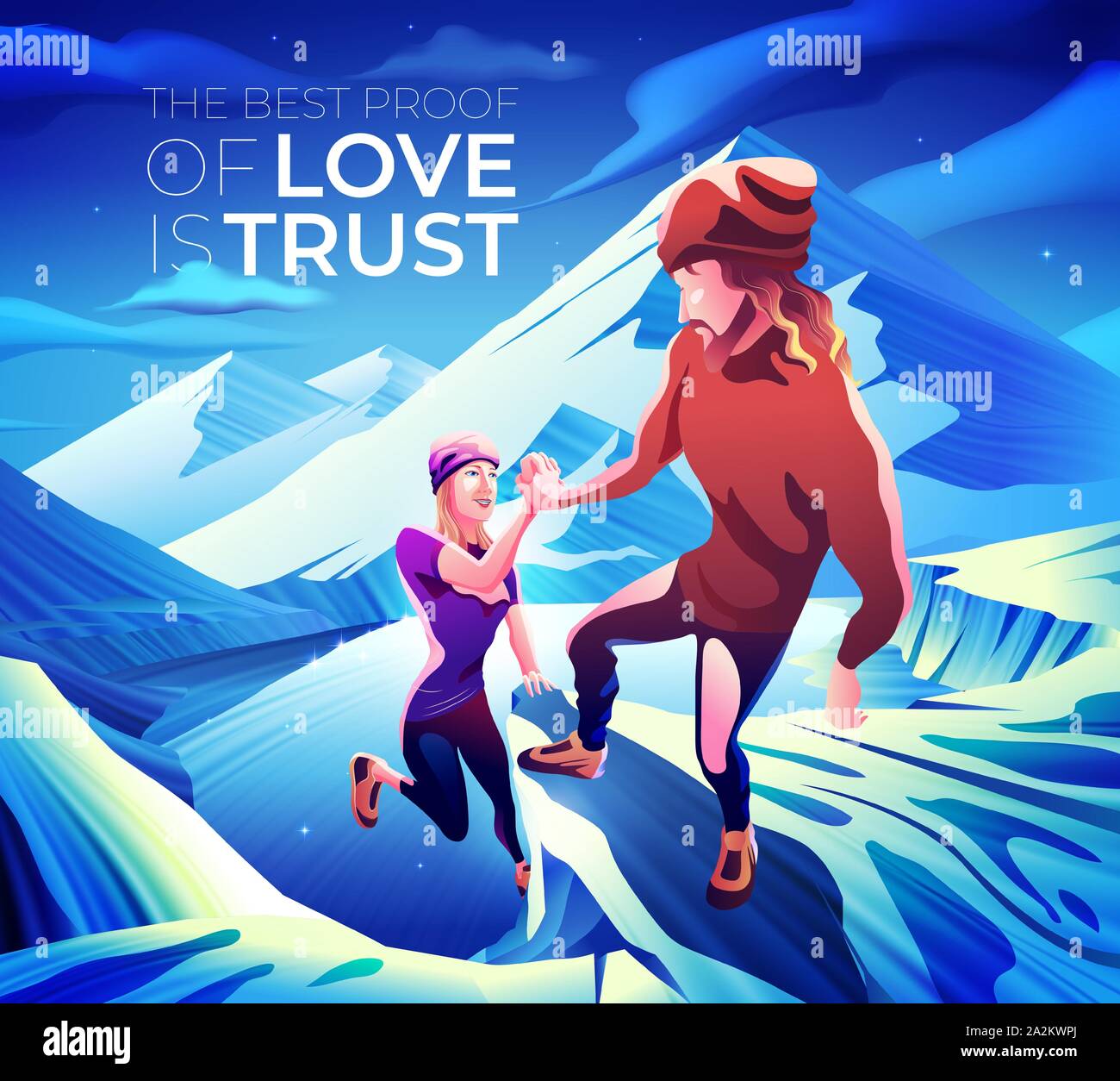 Proof of courage Stock Vector Images - Alamy