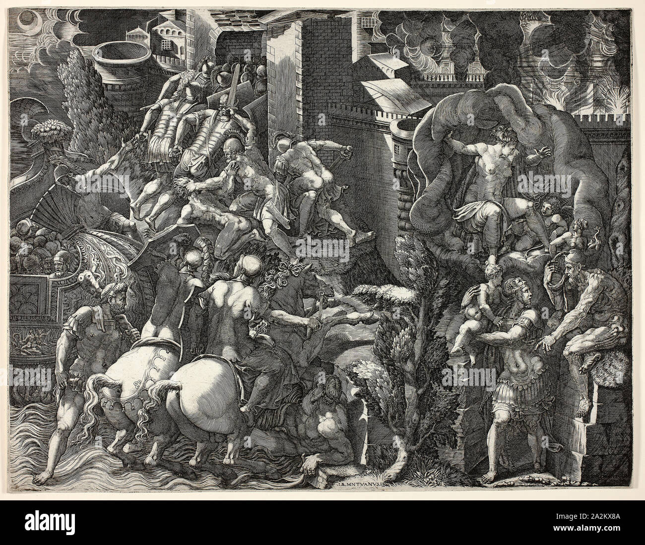 Fall of troy hi-res stock photography and images - Alamy