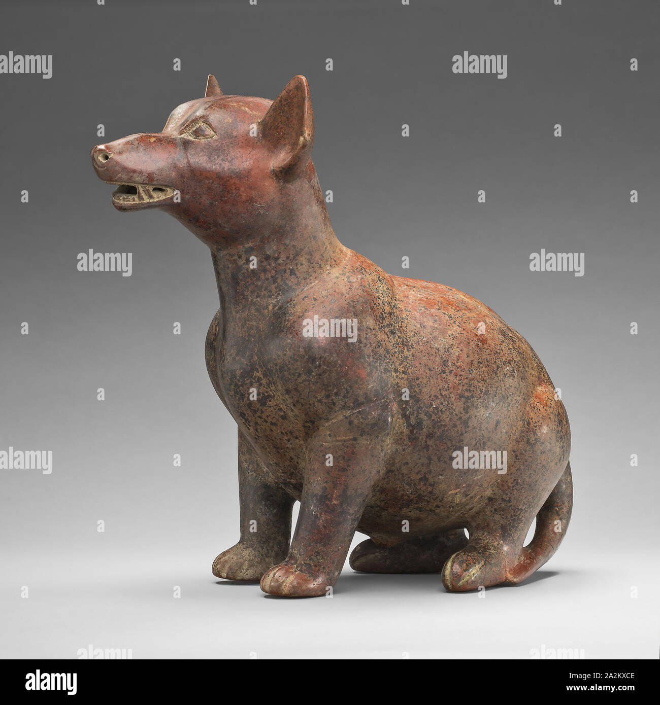 Figure of a Seated Dog, A.D. 1/300, Colima, Colima, Mexico, Colima ...