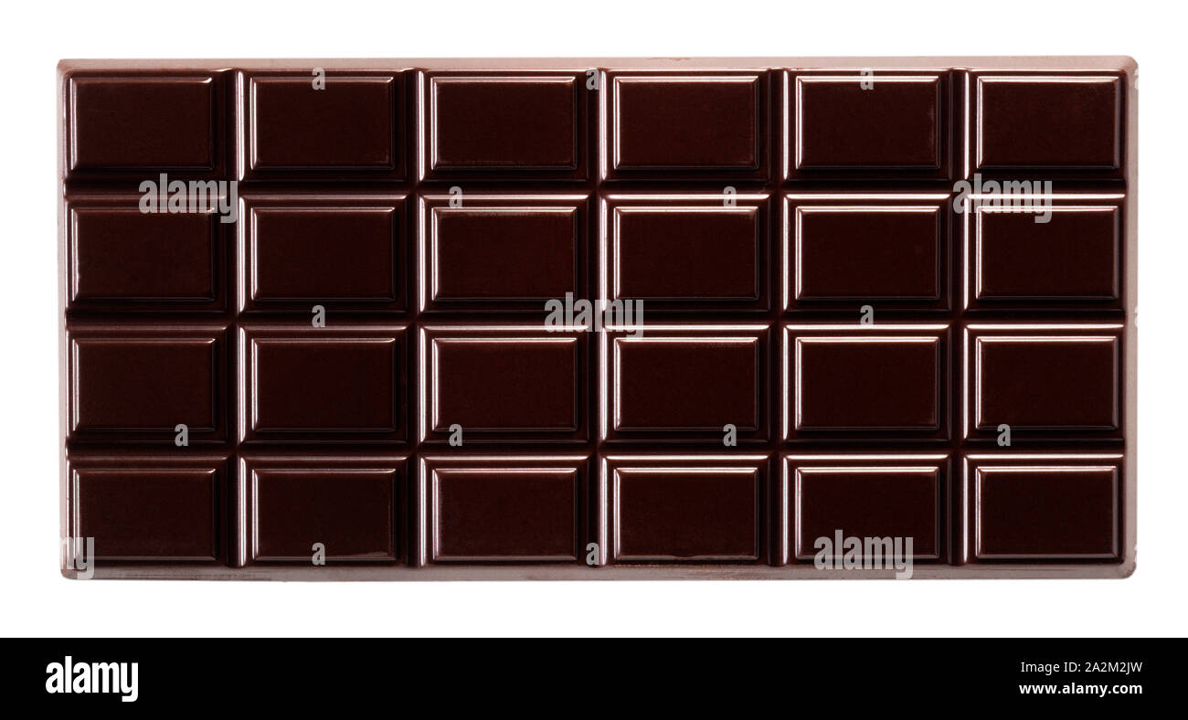 Chocolate block Cut Out Stock Images & Pictures - Alamy