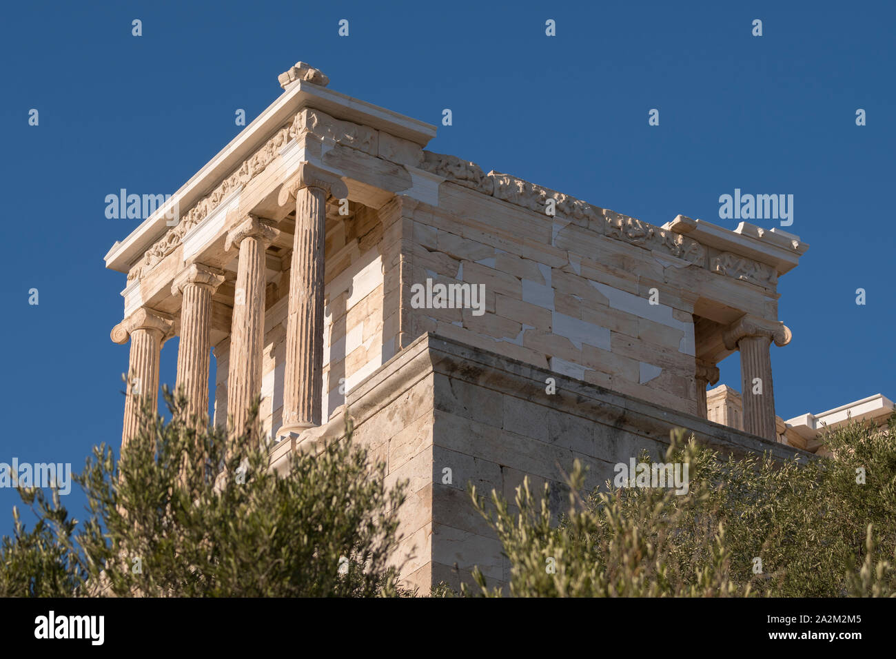 Acropolis of Athens temple in Athens in Greece Stock Photo - Alamy