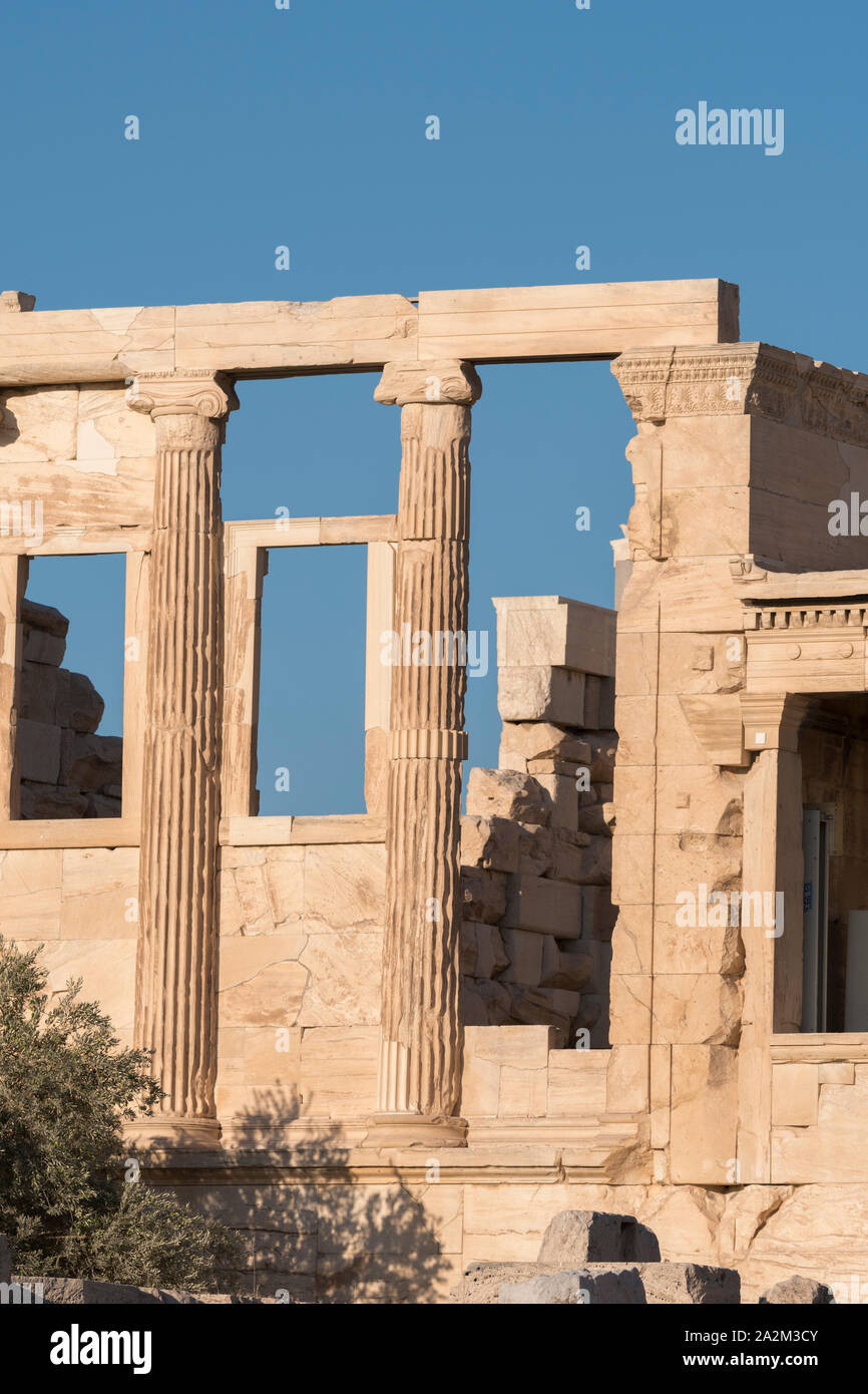 Acropolis of Athens temple in Athens in Greece Stock Photo - Alamy
