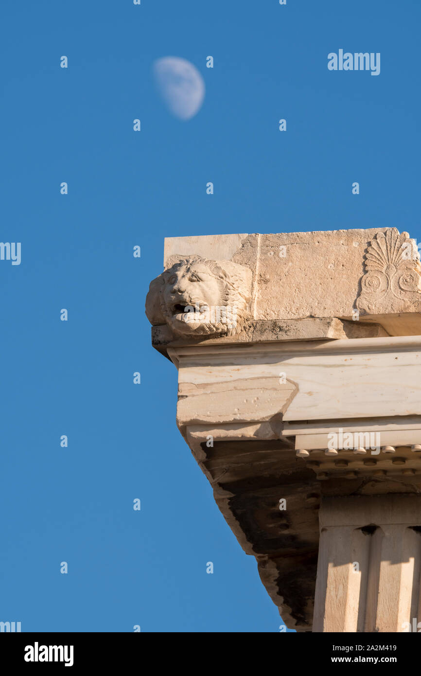 Acropolis of Athens temple in Athens in Greece Stock Photo - Alamy