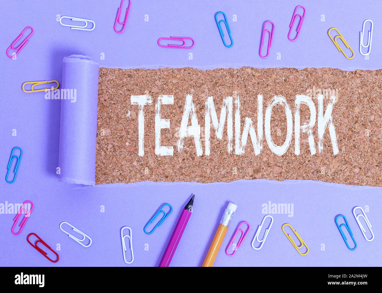 Handwriting text writing Teamwork. Conceptual photo Group of showing ...