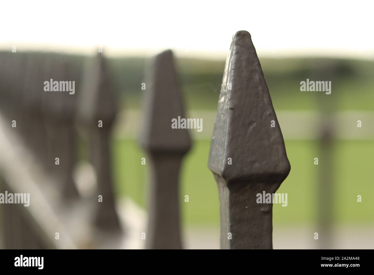 Wrought iron gate spike hi-res stock photography and images - Alamy
