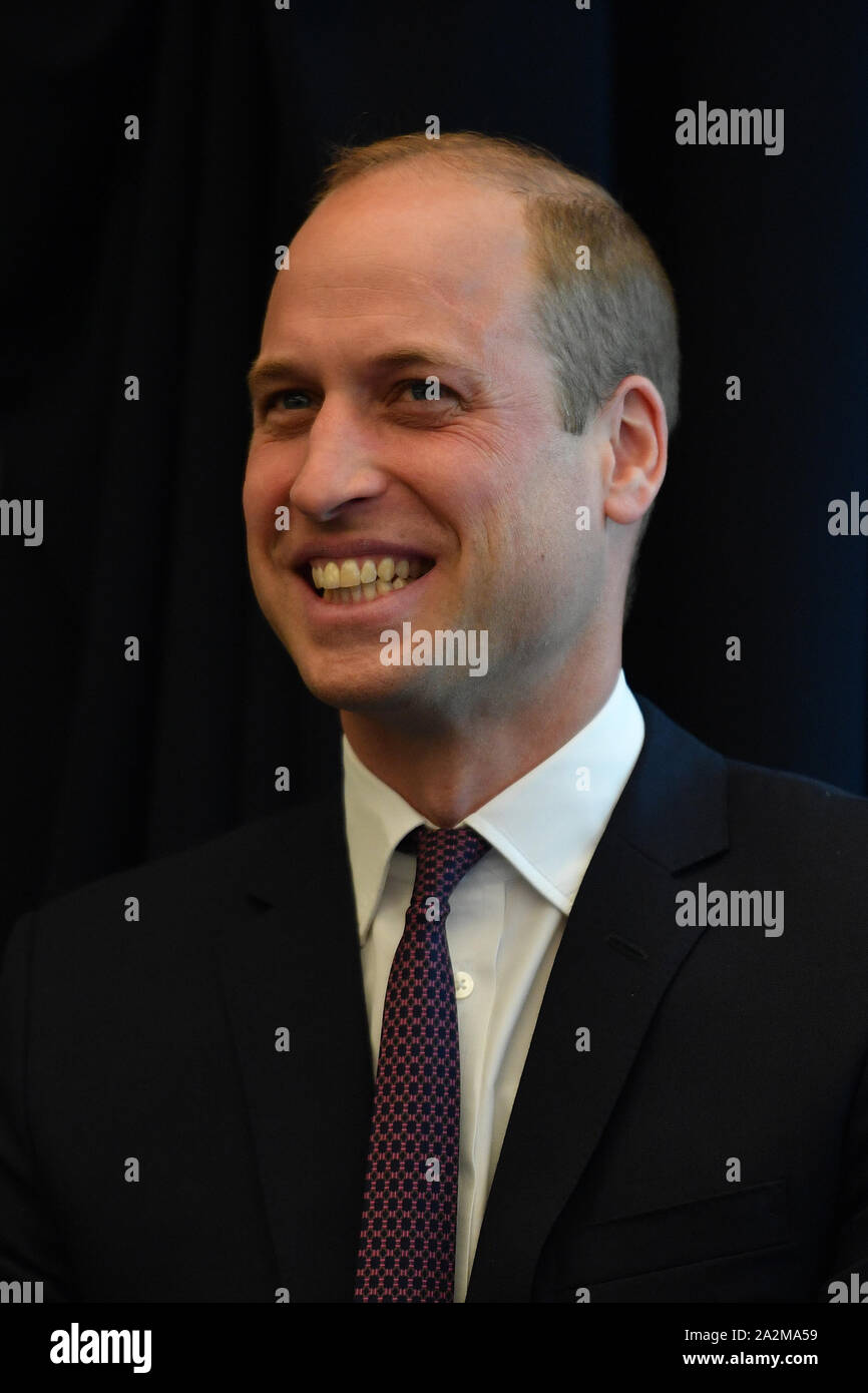 The Duke of Cambridge during the official opening of Keble College's ...