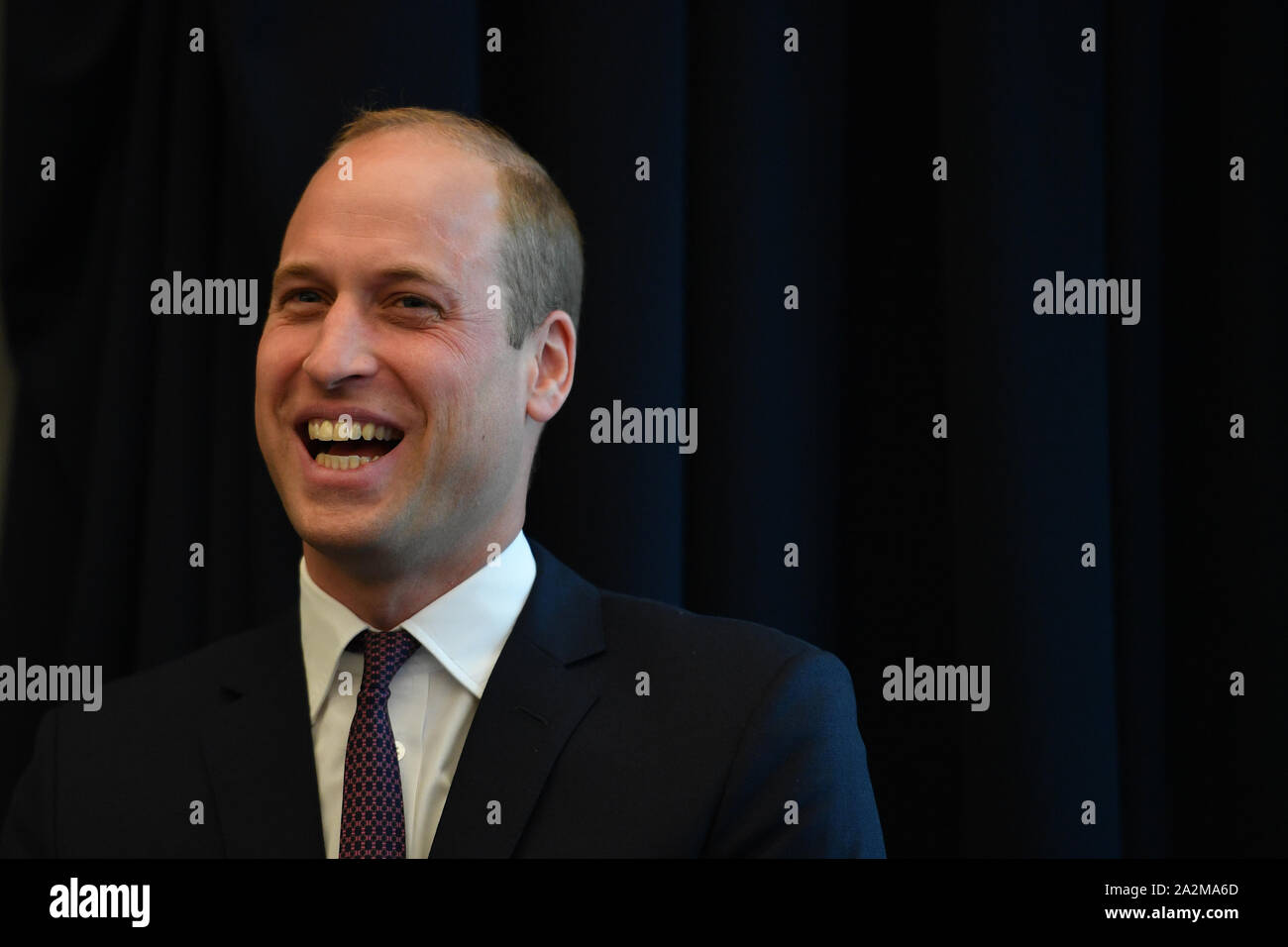The Duke of Cambridge during the official opening of Keble College's ...