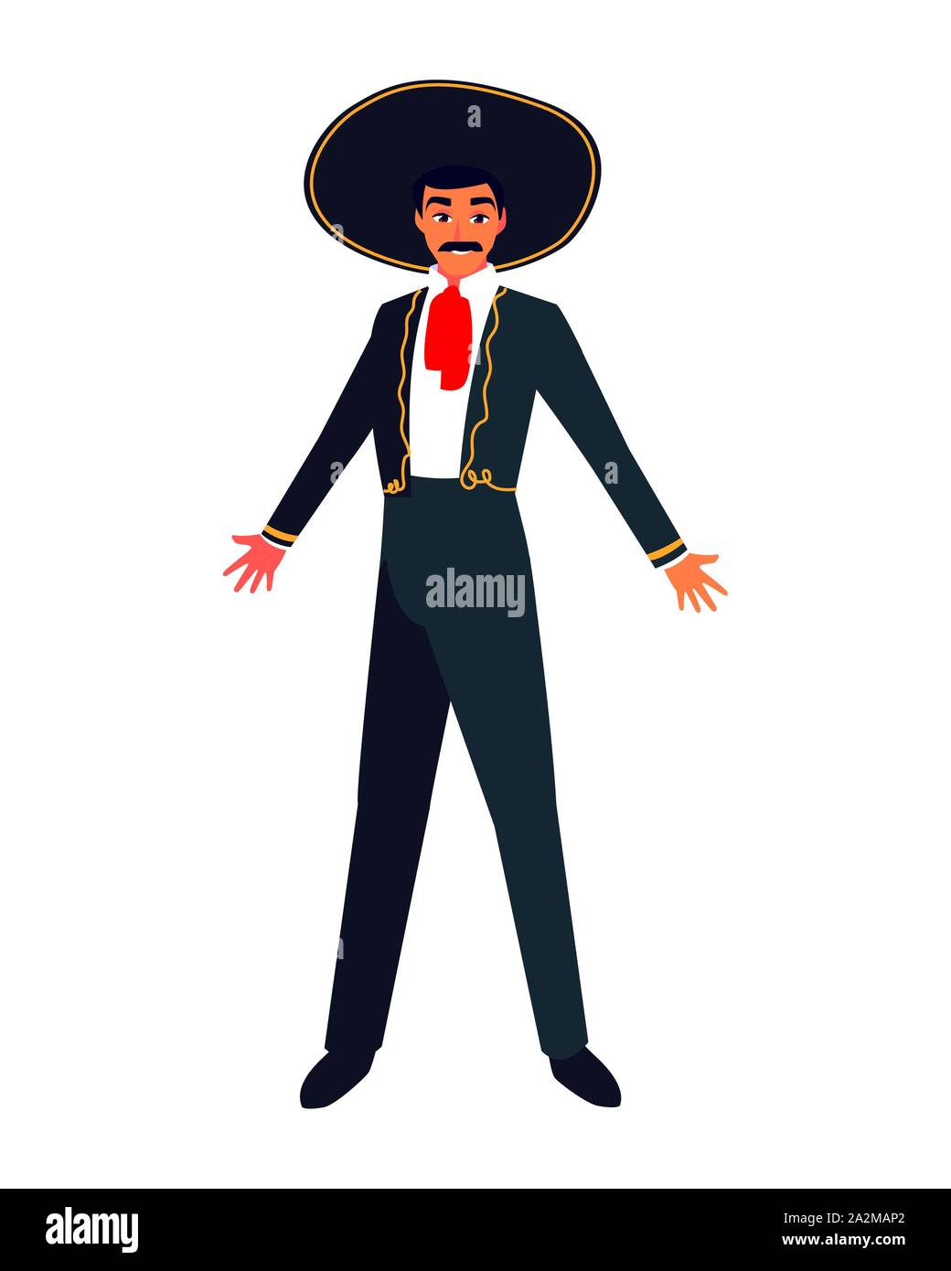 Mexican man design, Mexico culture tourism landmark latin and party ...