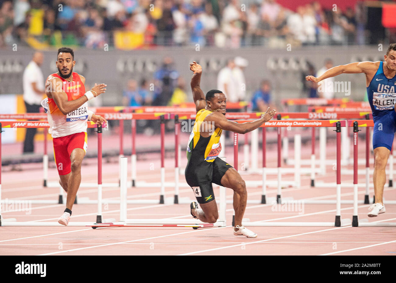 Hurdles Fall High Resolution Stock Photography and Images - Alamy