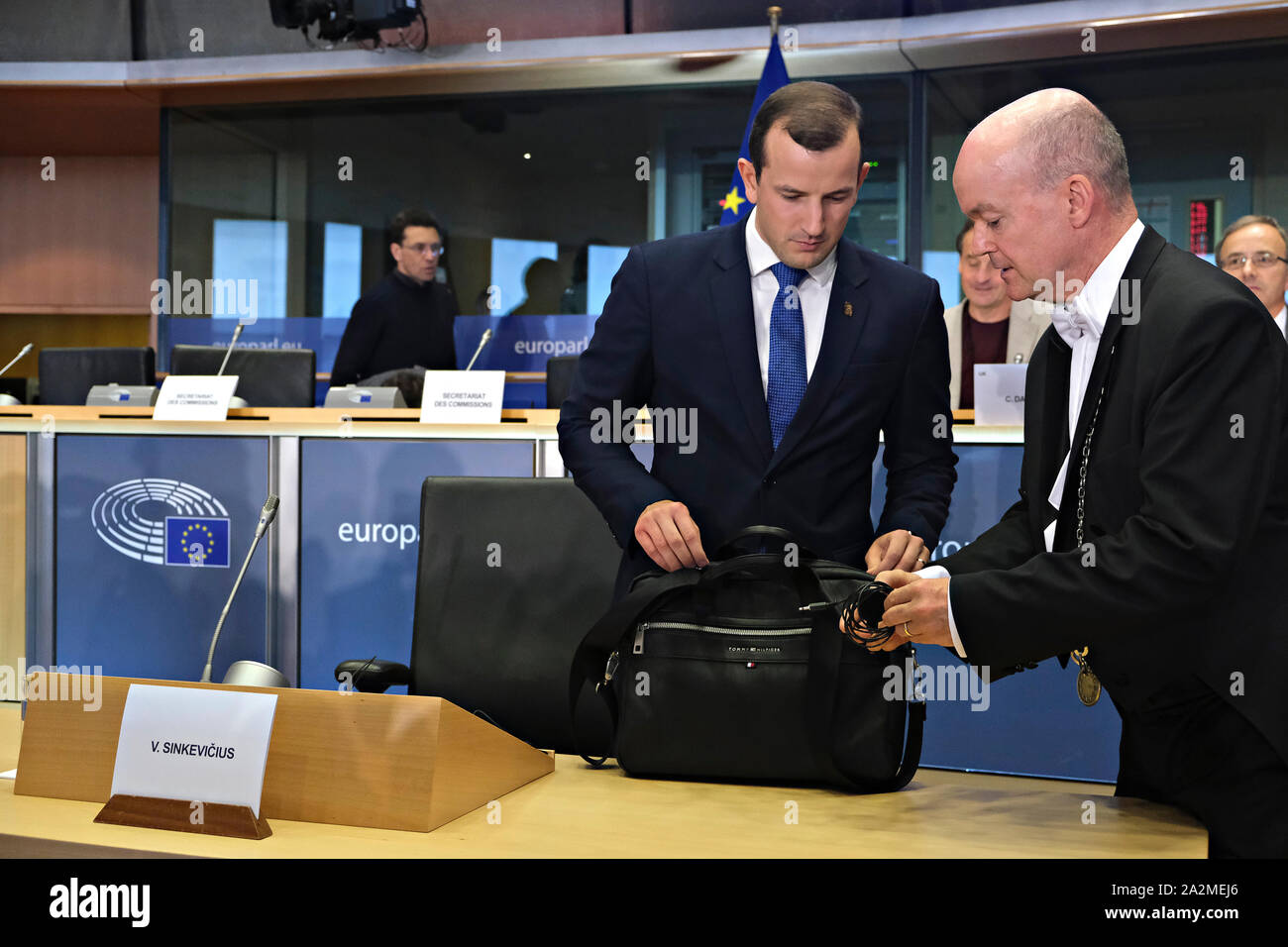 Brussels, Belgium. 3rd October 2019. European Environment and Oceans ...