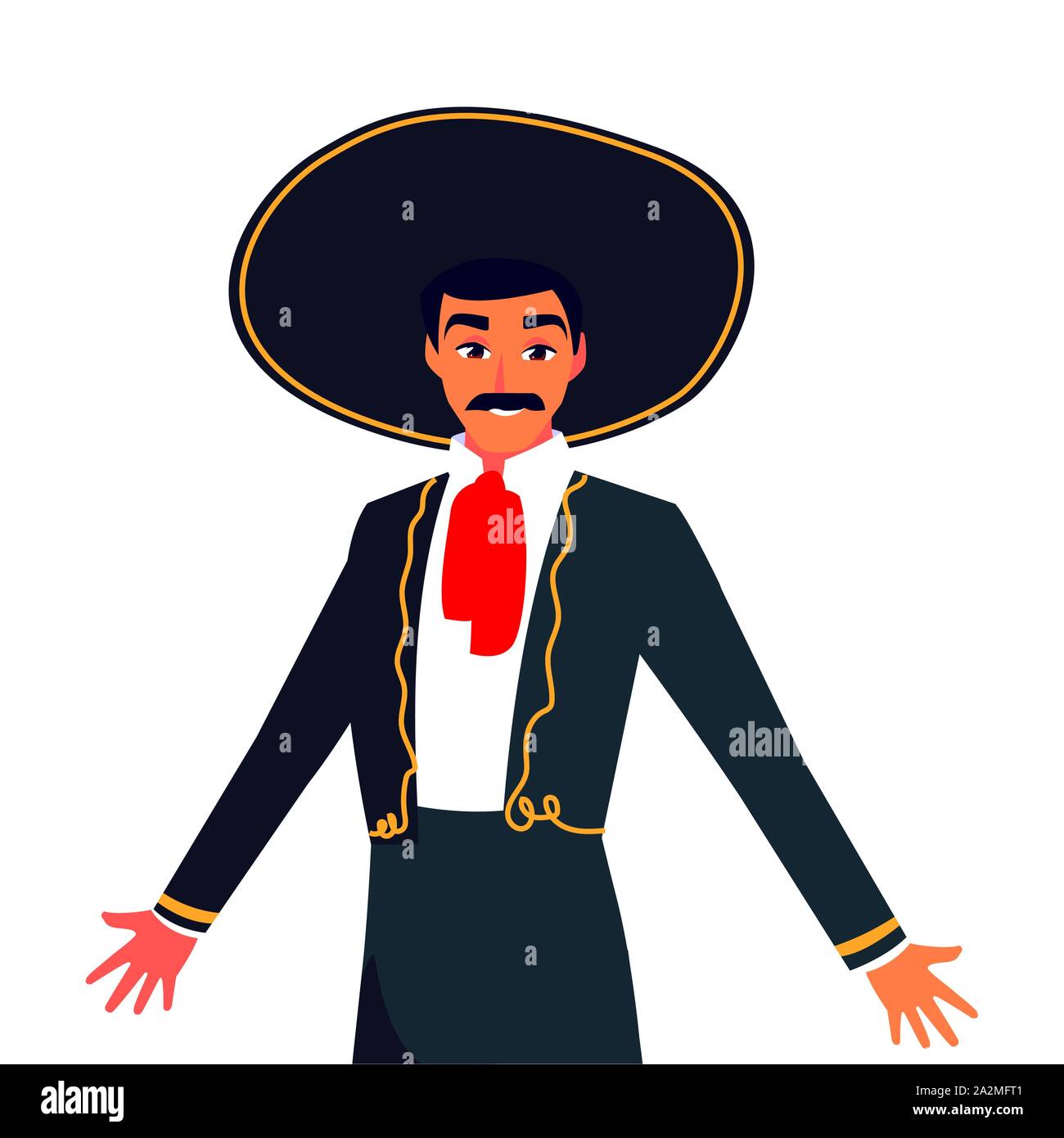 Mexican man design, Mexico culture tourism landmark latin and party ...