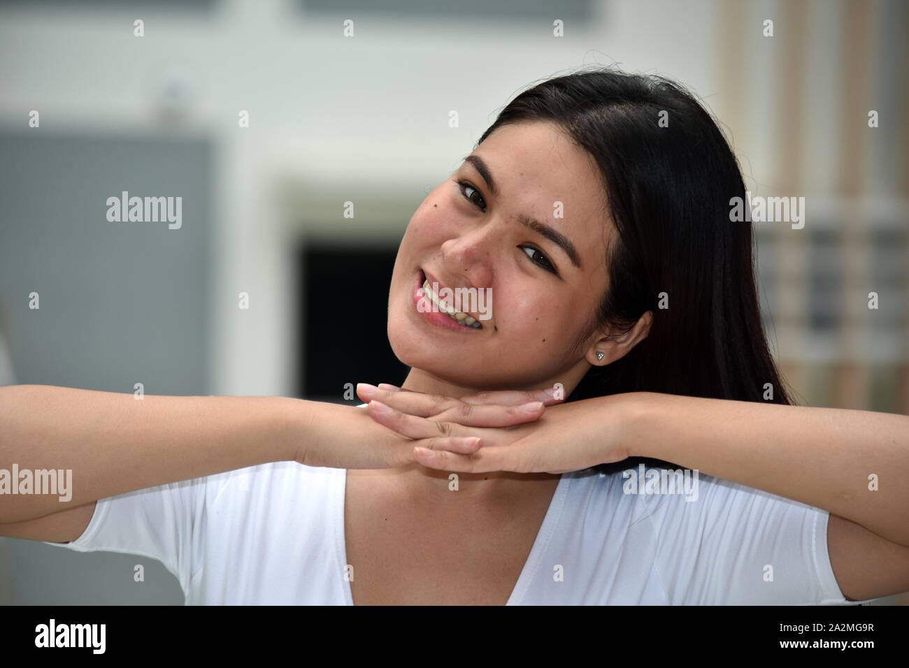 A Cute Asian Person Stock Photo - Alamy