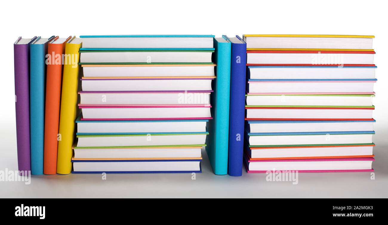 Colored book cover hi-res stock photography and images - Alamy