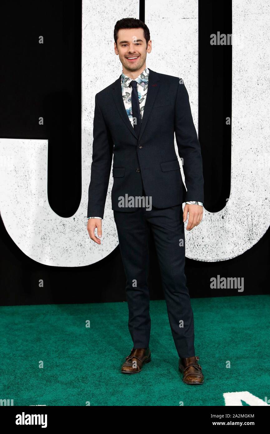 Los Angeles, CA. 28th Sep, 2019. Brendan Robinson at arrivals for JOKER ...