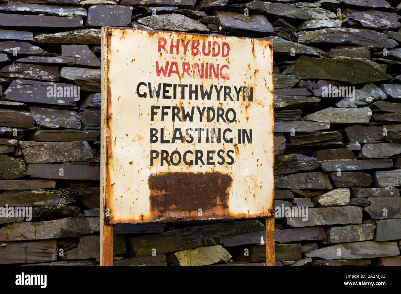 Penrhyn slate quarry bethesda wales hi-res stock photography and images ...