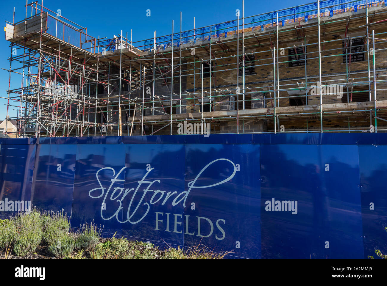 Stortford fields housing development hi-res stock photography and ...