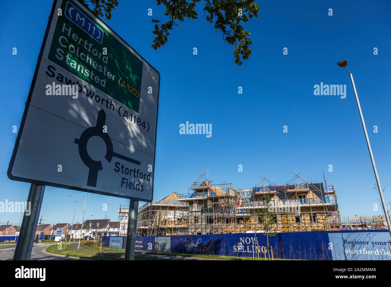 Stortford fields housing development hi-res stock photography and ...