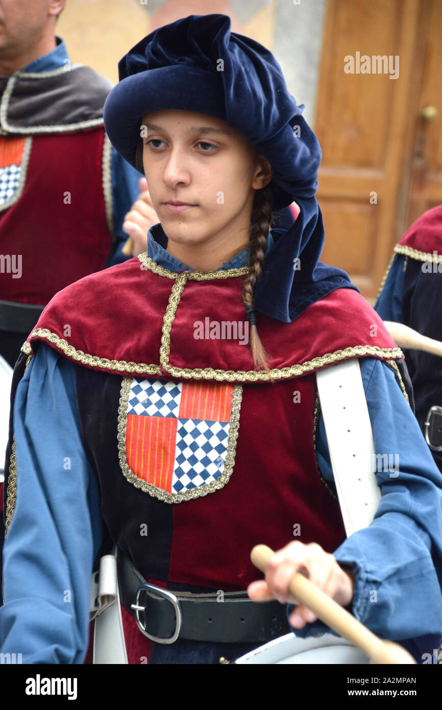Italy, Santa Maria Maggiore, Chimney sweep party Stock Photo - Alamy