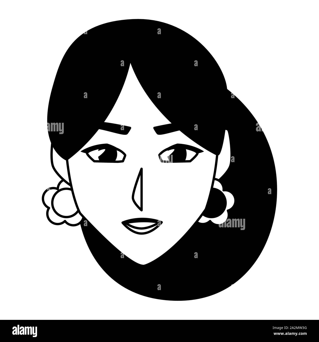 woman head design, Girl female person people human and social media ...
