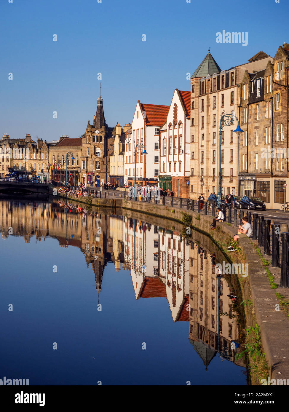 Leith edinburgh waterfront hi-res stock photography and images - Alamy