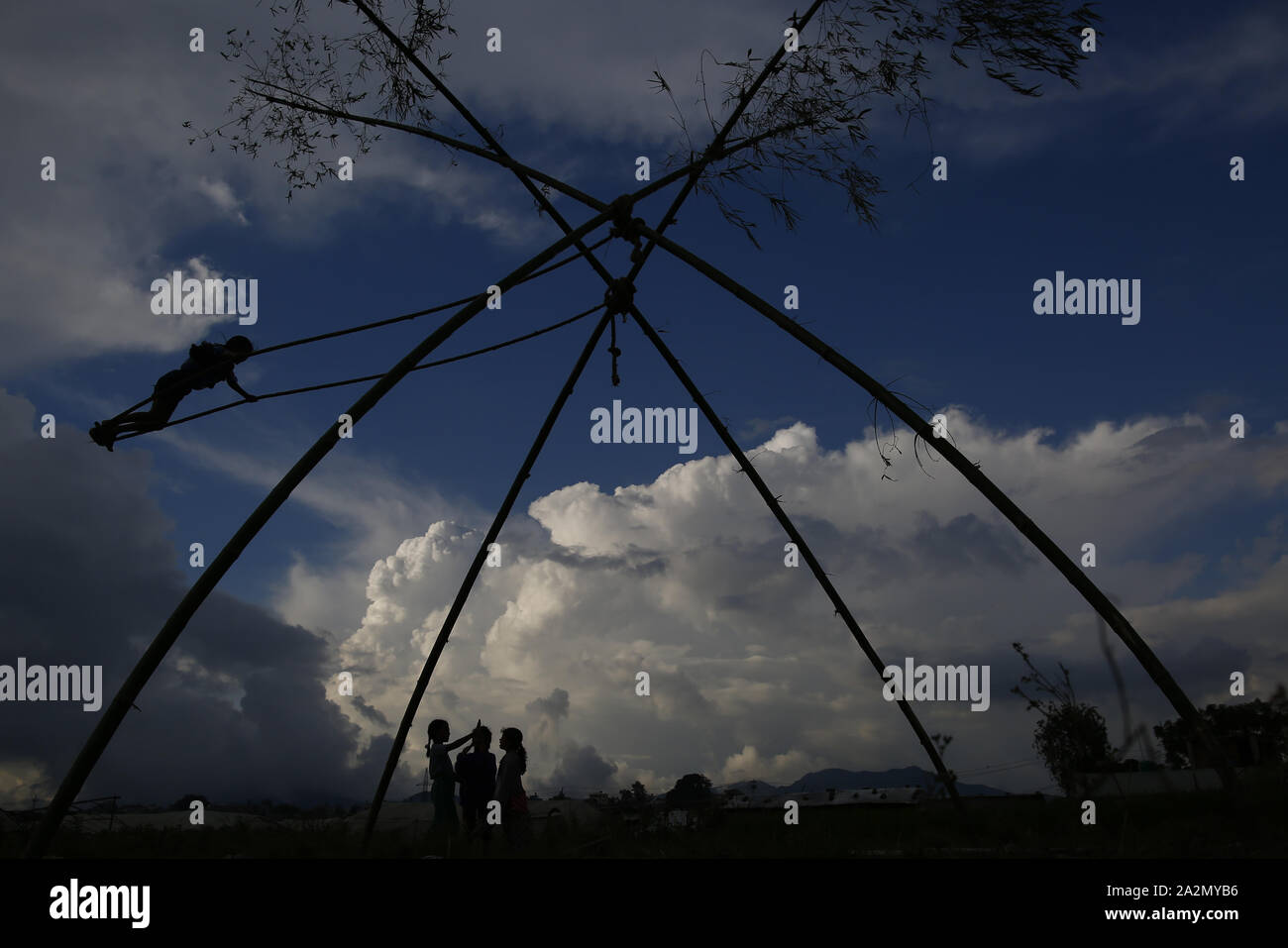 Dashain swing hi-res stock photography and images - Alamy