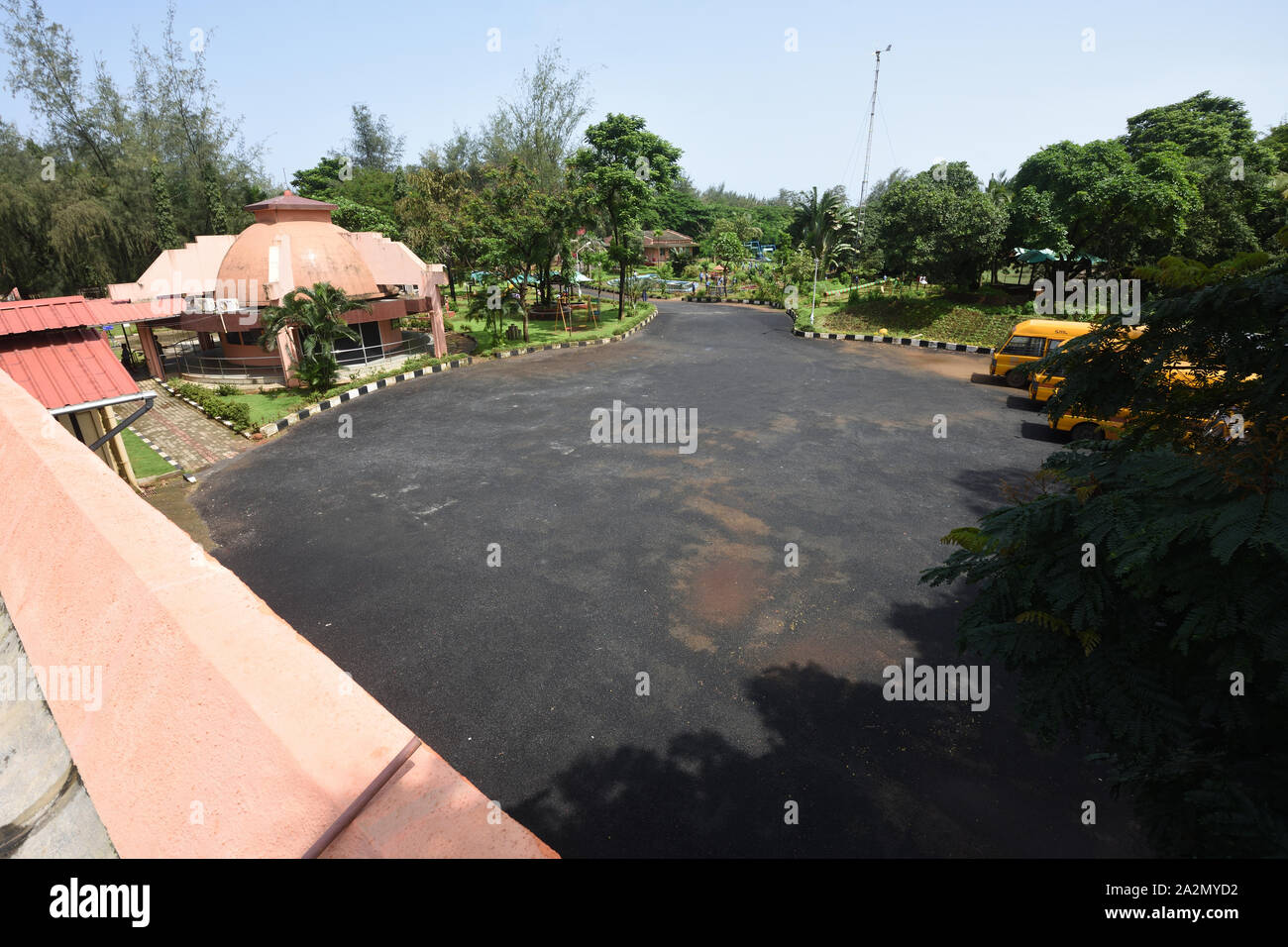 Car Park. Goa Science Centre & Planetarium. Panjim, Goa, India Stock ...