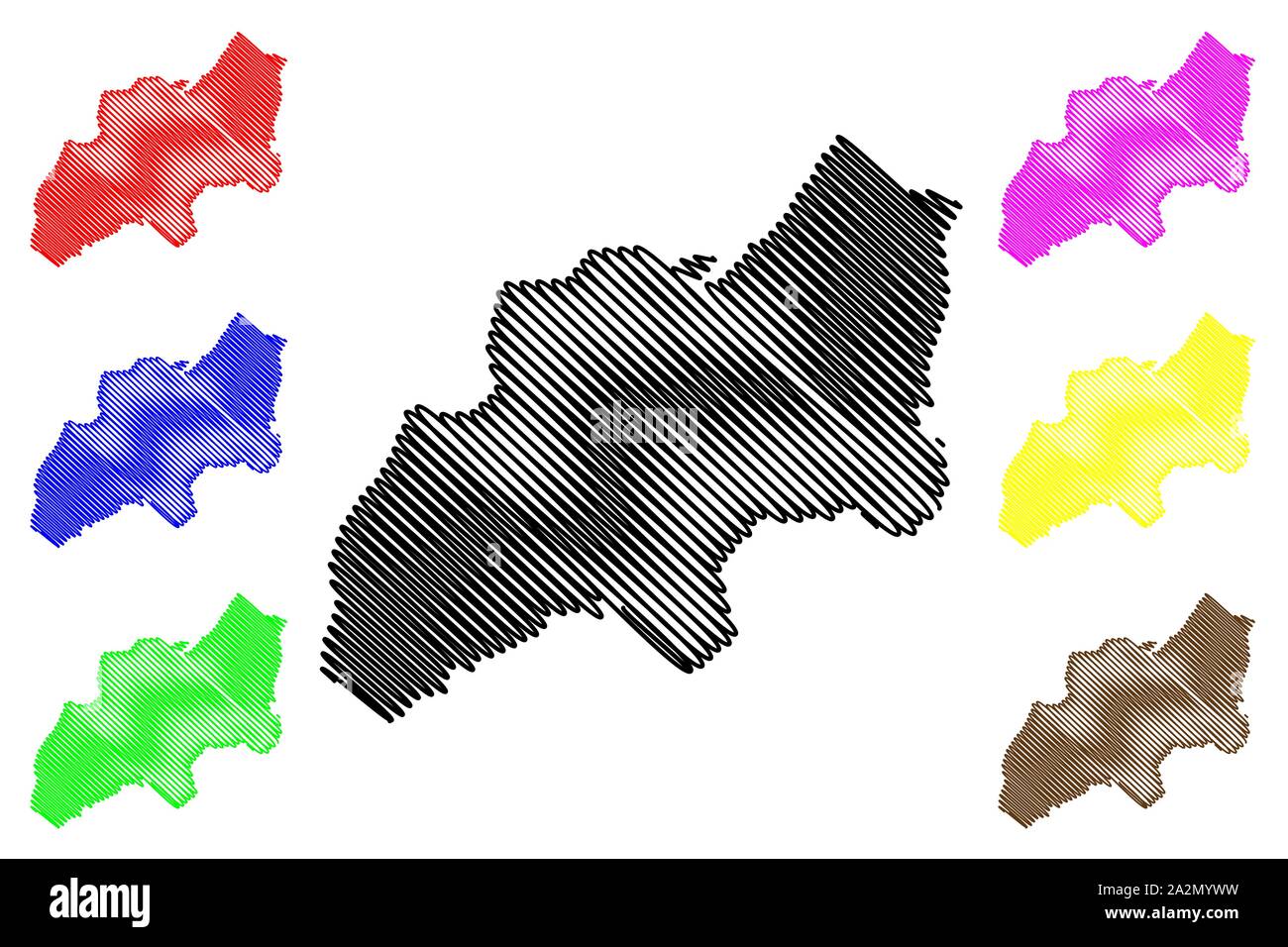 Khatlon Region (Republic of Tajikistan, Regions of Tajikistan) map ...