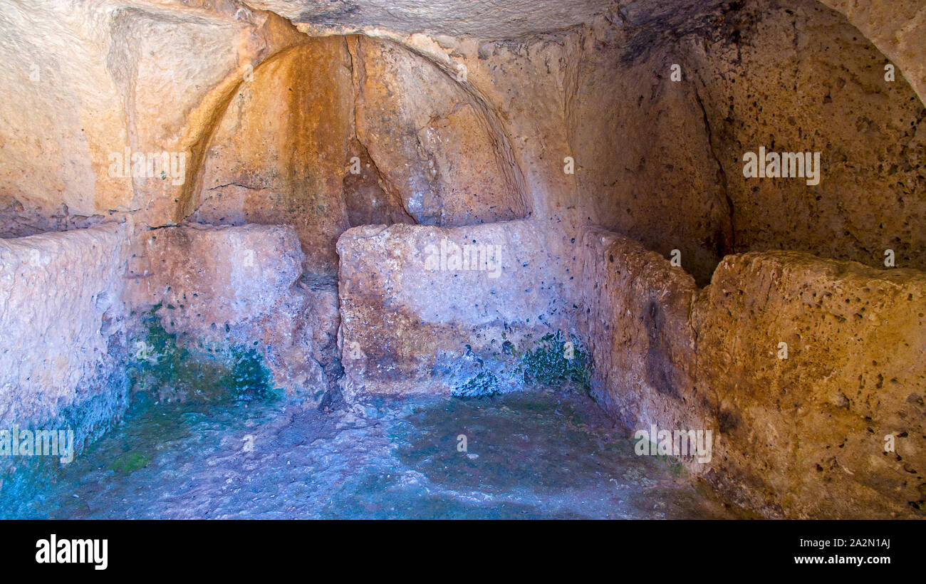 Pirin Ruins. Perre antik kenti, a small town of Commagene Kingdom ...