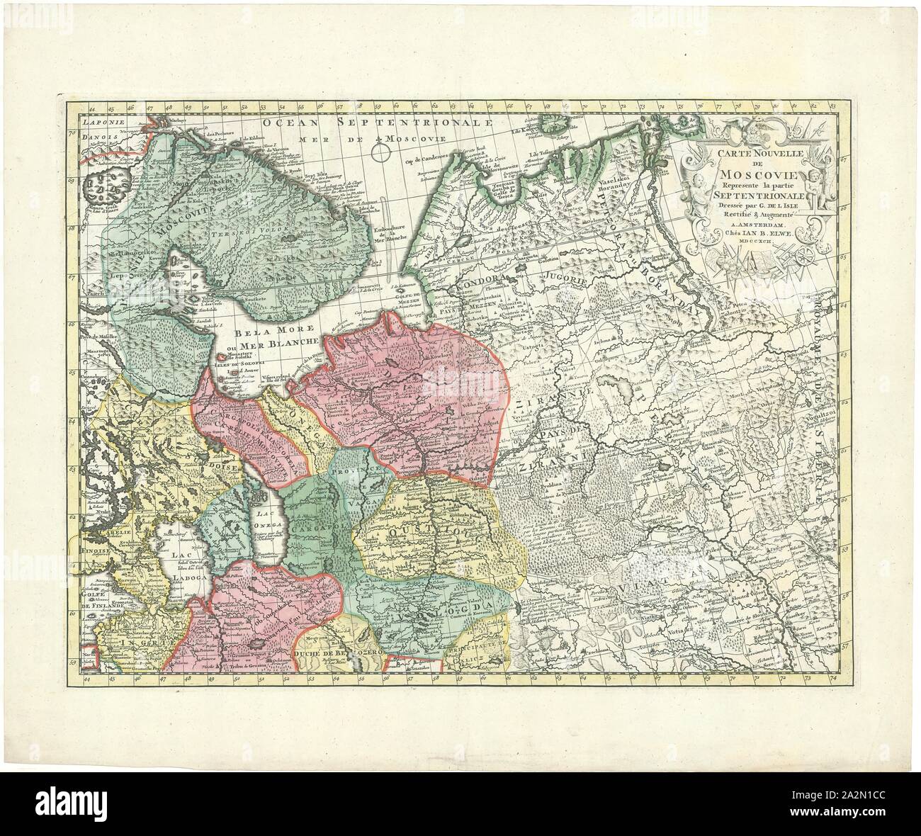 Carte de la moscovie hi-res stock photography and images - Alamy