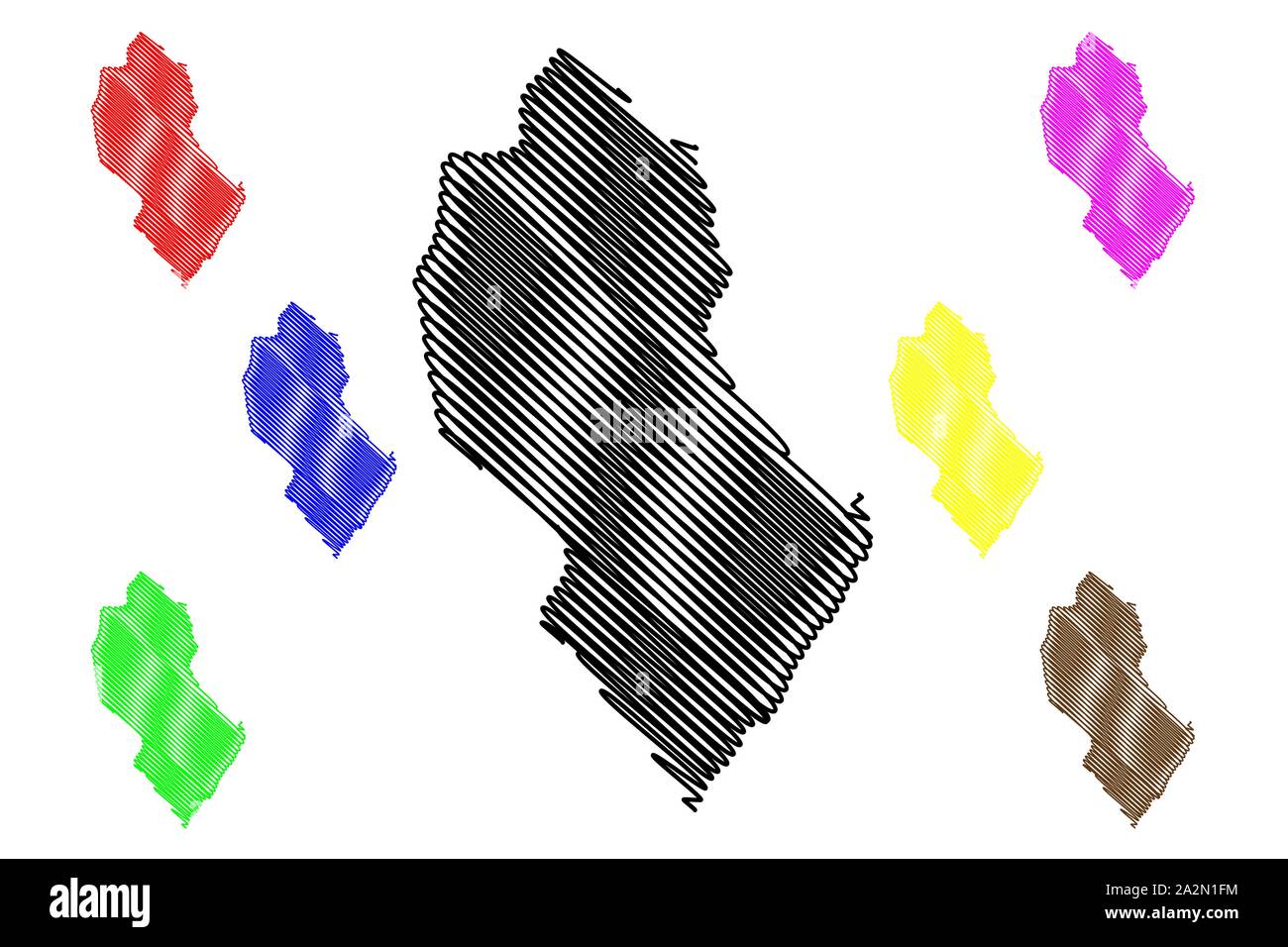 Cristobal island island map hi-res stock photography and images - Alamy