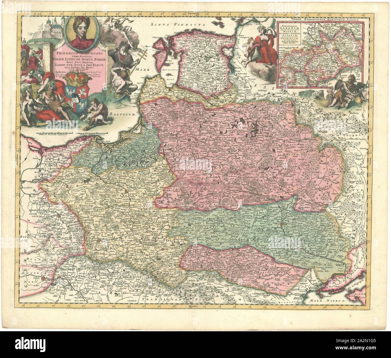 Saxon map hi-res stock photography and images - Alamy